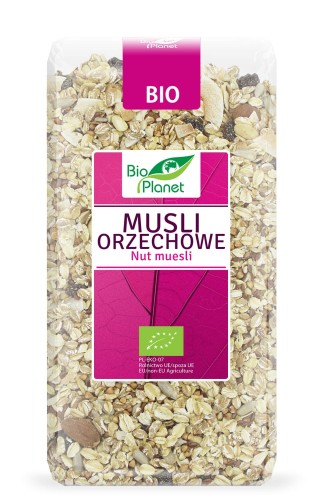MUSLI ORZECHOWE BIO 300 g - BIO PLANET - sklep internetowy Delikatesy ...